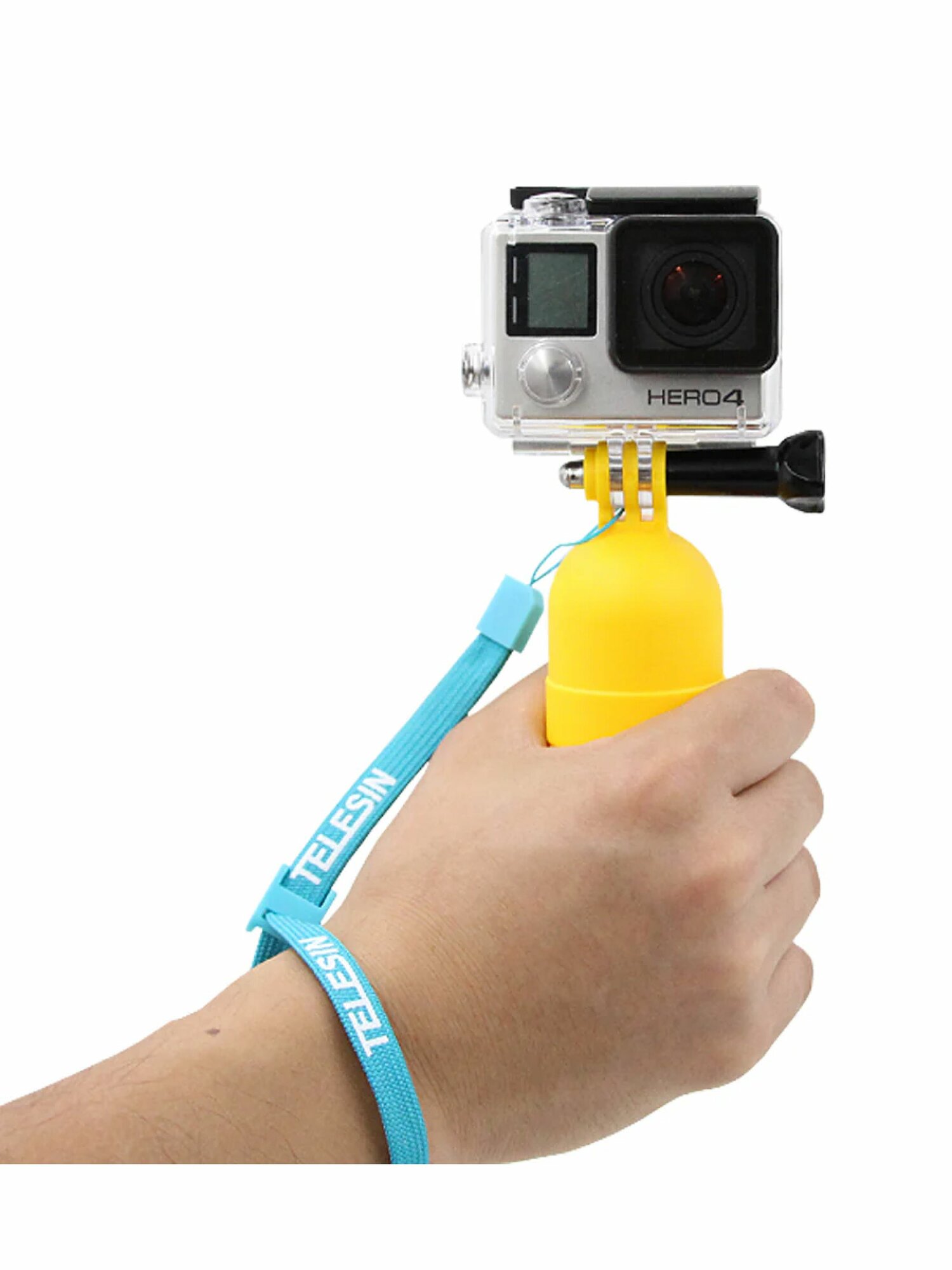 Поплавок для экшн-камер TELESIN GP-MNP-102, плавучая ручка для камеры, крепление для надводной съемки