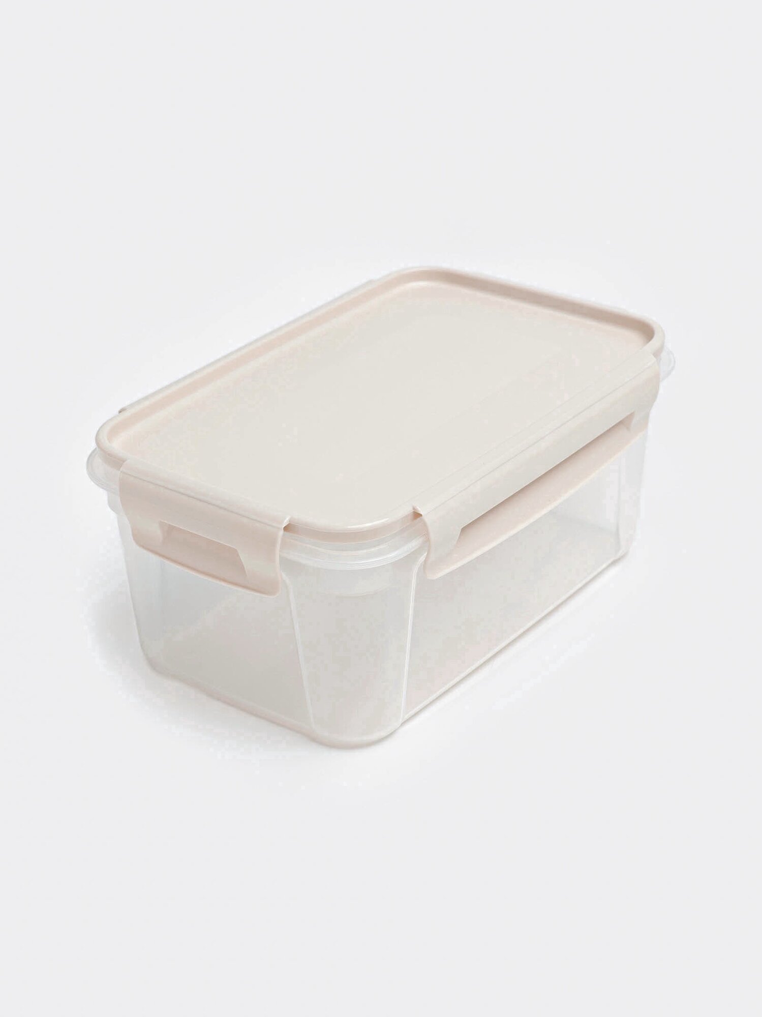 Контейнер пищевой Lock&Ok, 1.1 л, 18.6×12.2×8.1 см, пластик, светло-серый