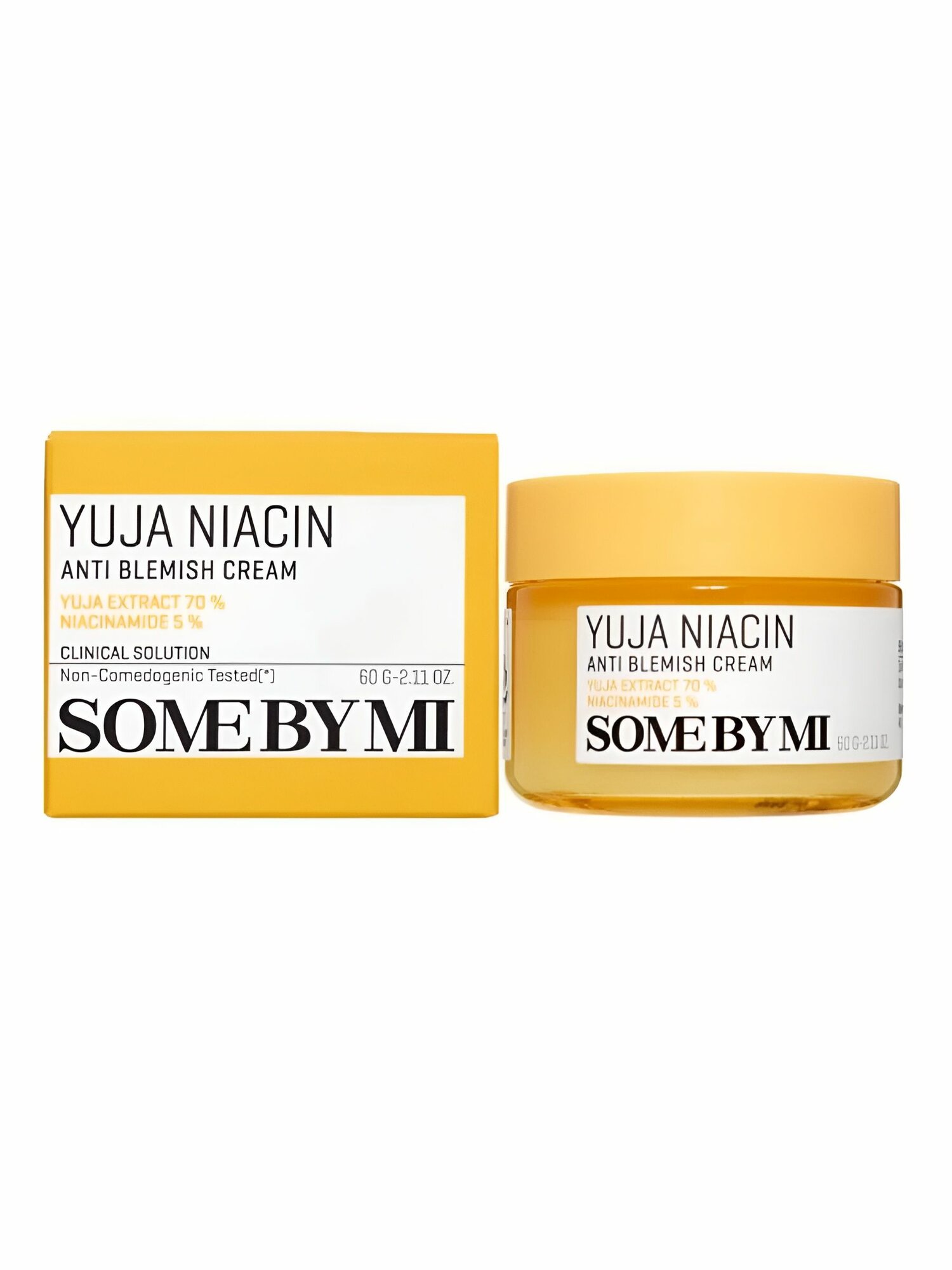 SOME BY MI Крем для лица осветляющий с экстрактом юдзу и ниацинамидом YUJA NIACIN ANTI-BLEMISH CREAM 60г