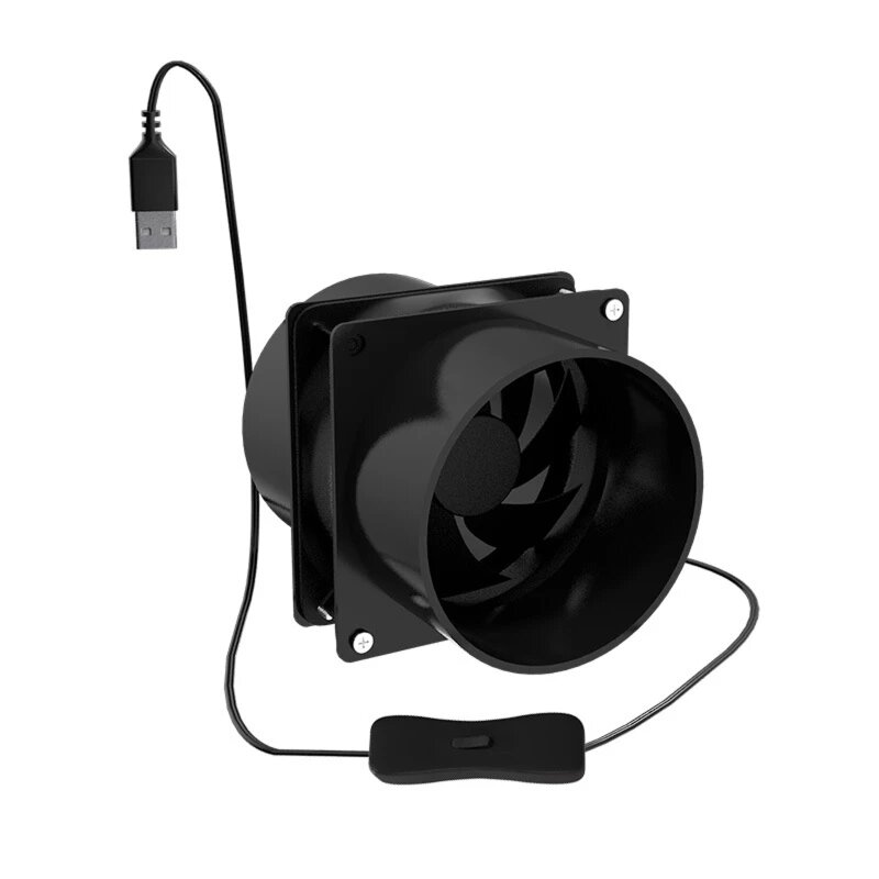 Вентилятор вытяжной USB only fan для кухни и ванной