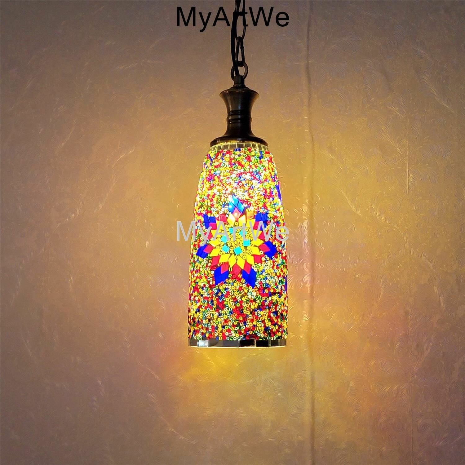 Люстра потолочная MyArtWe M96W Мозаичная люстра