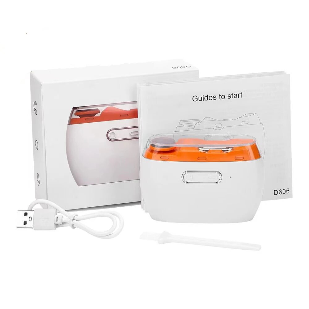 Электрическая машинка для стрижки ногтей D604/D606 2 в 1