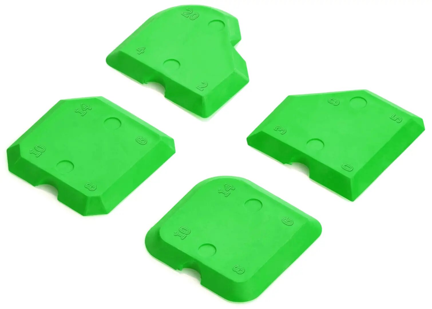 Набор шпателей для выравнивания Makers 285 мм 4 шт