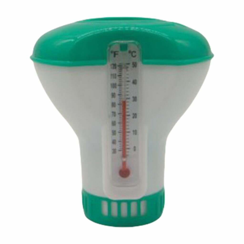 Плавающий дозатор хлора с термометрами и аксессуарами для таблеток