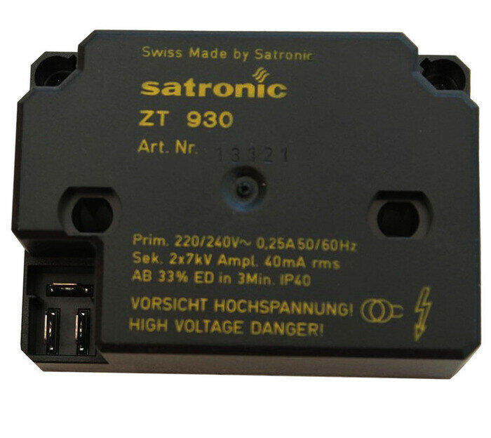 Трансформатор розжига Satronic/Honeywell ZT 930 13121