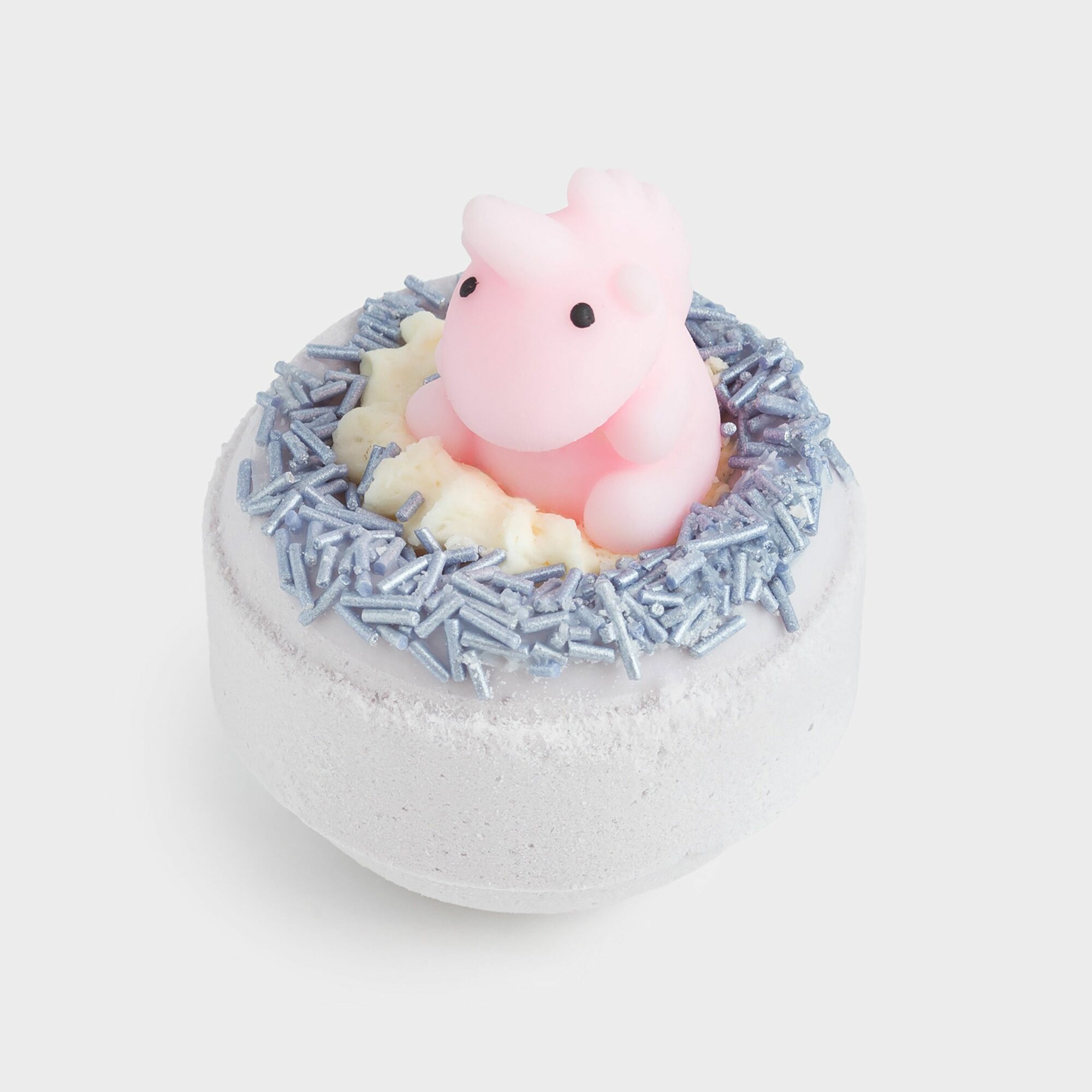 Бомбочка для ванны, 130 гр, с игрушкой, Ежевика и ваниль, Единорог, Unicorn