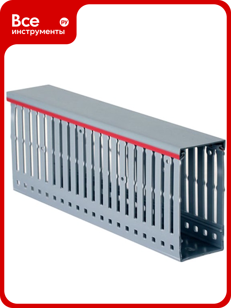 Кабель-канал DKC перфорированный 100x100 L2000 RL12 G 00171RLDIY