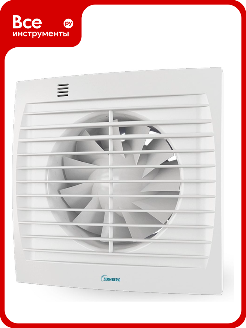 Вентилятор, Zernberg, Zernberg zircon 125 v 10223081, вытяжной вентиляции, Осевые