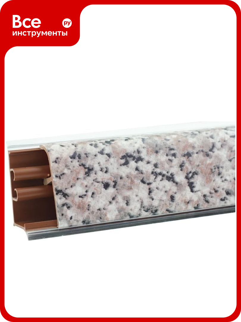 Плинтус для столешниц KORNER LB-371-6038 гранит сардинский, 3 м 20-371-0-6038, закрытия