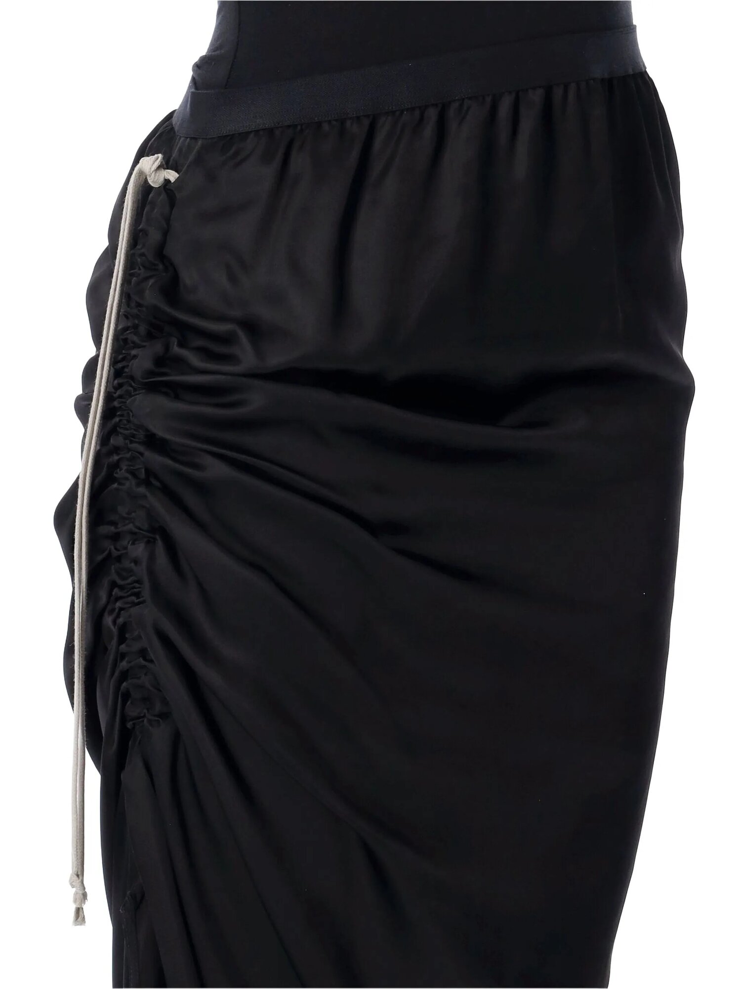 Юбка Rick Owens Drawstring side-split maxi skirt, размер 42 — фото 1
