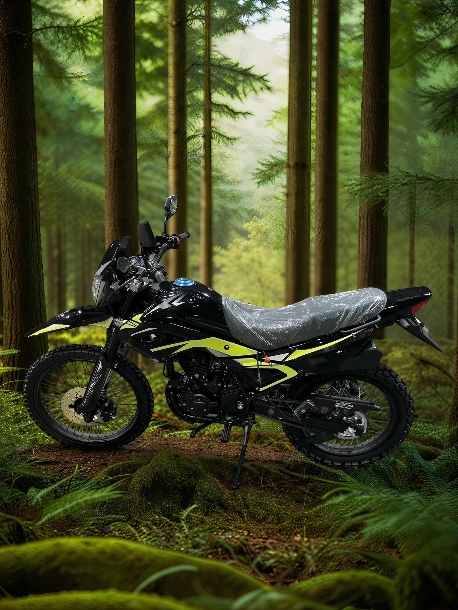 Мотоцикл Zongshen Aibex 250 GREEN с ПТС