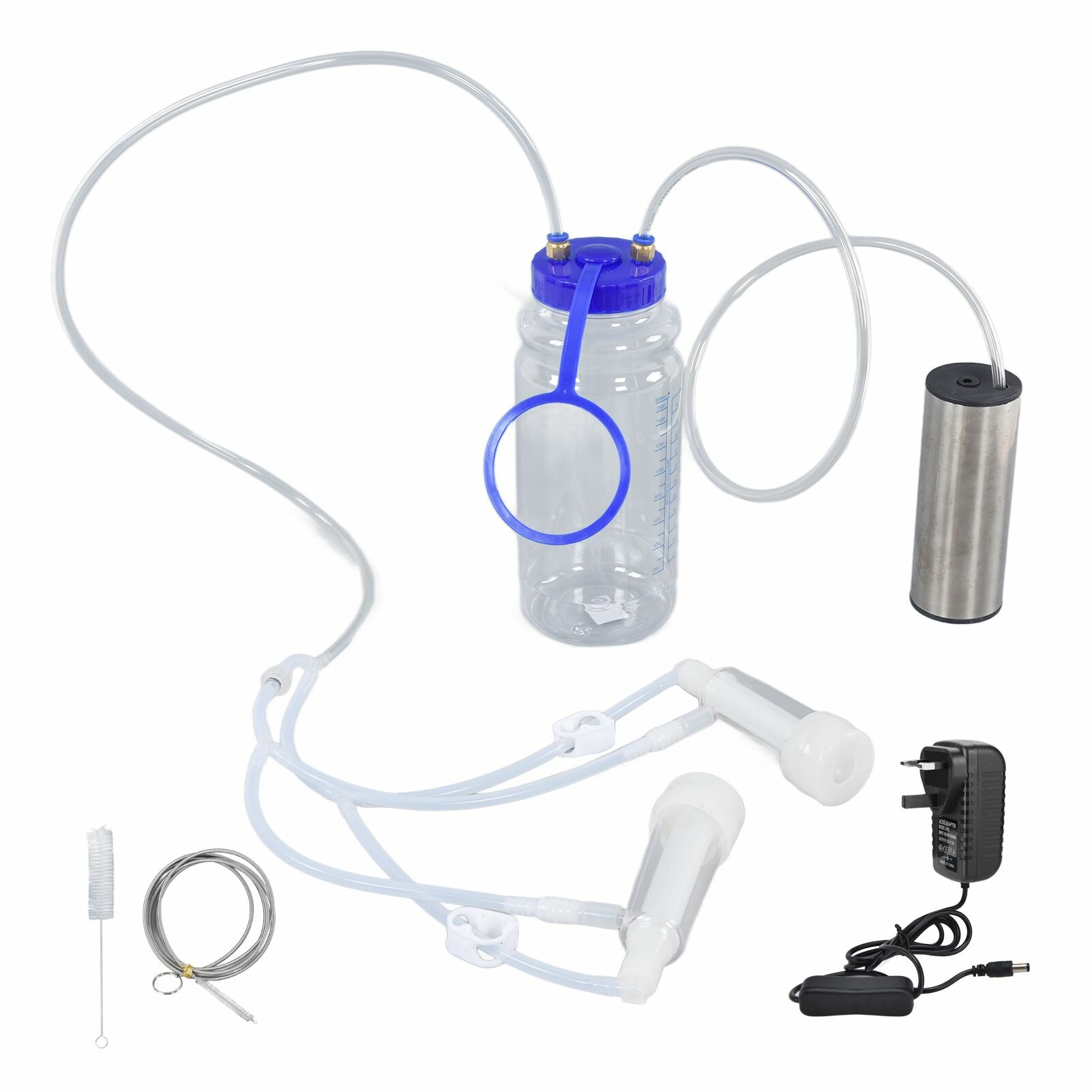 Электрический доильный аппарат Minitype для коз, коров, овец 100-240V UK Plug