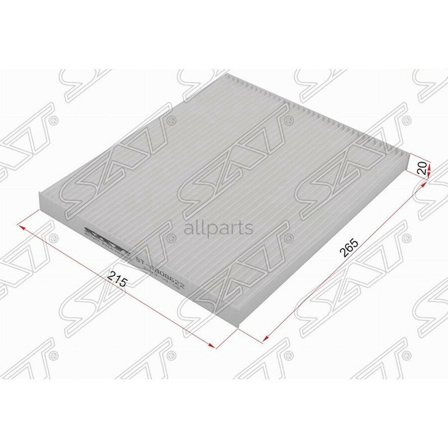 SAT ST-6808622 Фильтр салонный Opel Corsa 06-19 / Alfa Romeo MiTo 08-16