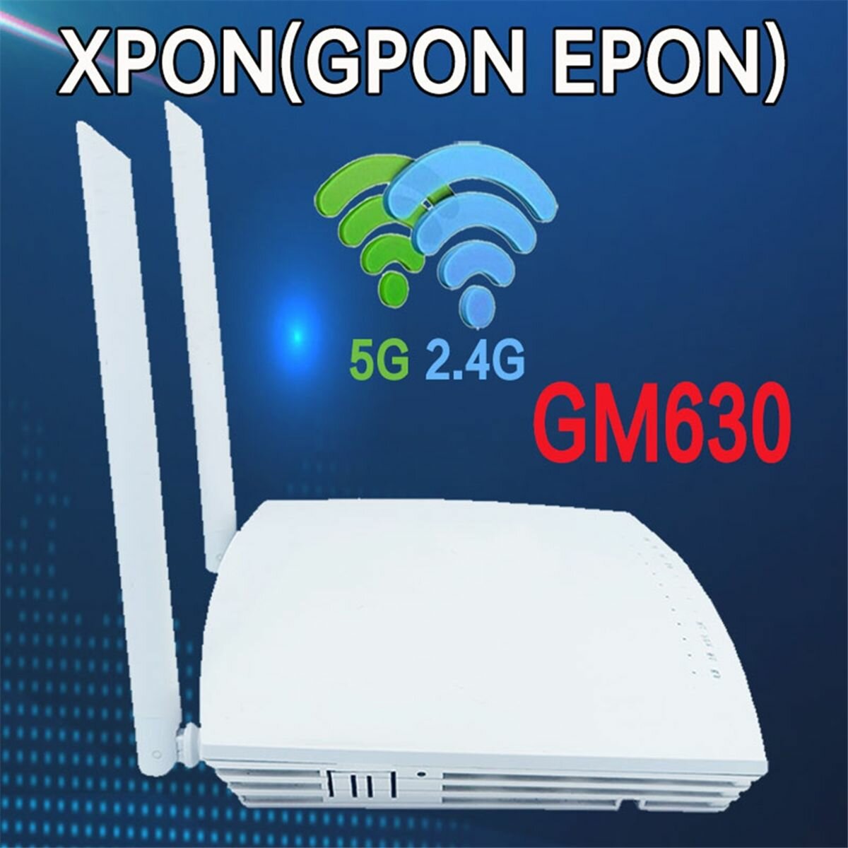 МодемXPON Gpon EPON onu для GM630 двухдиапазонный 4GE