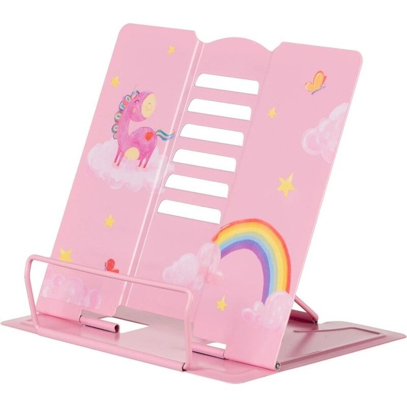 Подставка для книг Волшебный Единорог, металл19x15,5x20см,6настроек