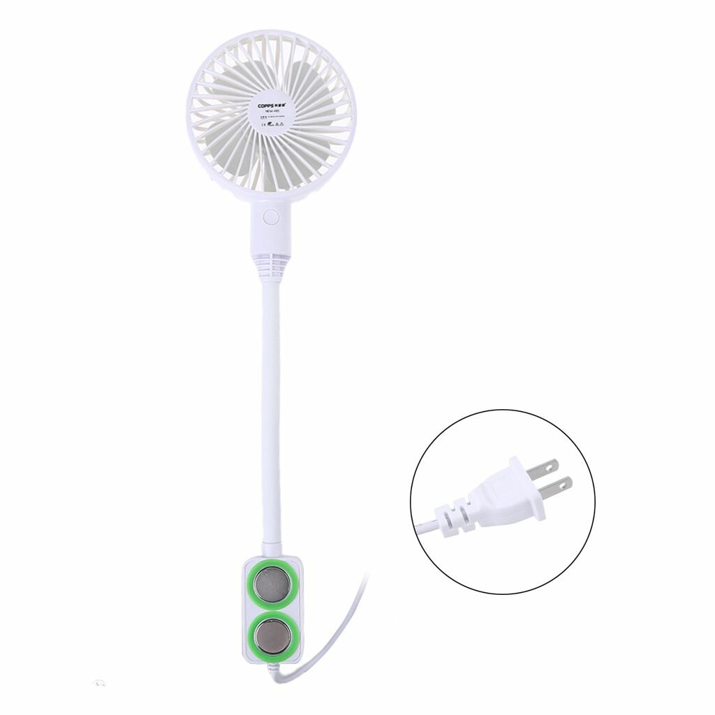 Гибкий настольный вентилятор с магнитным креплением