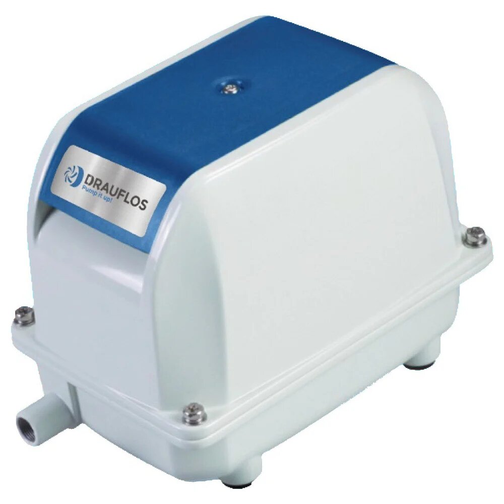 Компрессор, DRAUFLOS, для септика и пруда DRAUFLOS DFC-85, аэрации прудов, Электрический