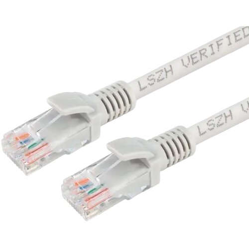 Патч-корд Premier PP31-2M-LSZH 1Гбит/с UTP 4 пары cat.5E CCA molded 2м серый RJ-45 (m)-RJ-45 (m)