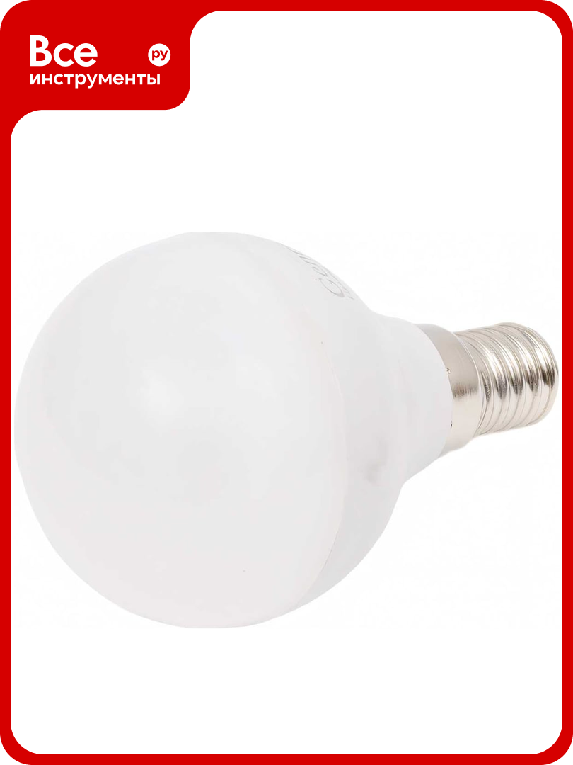 Лампа светодиодная General Lighting Systems GLDEN-G45F-20-230-E14-4500