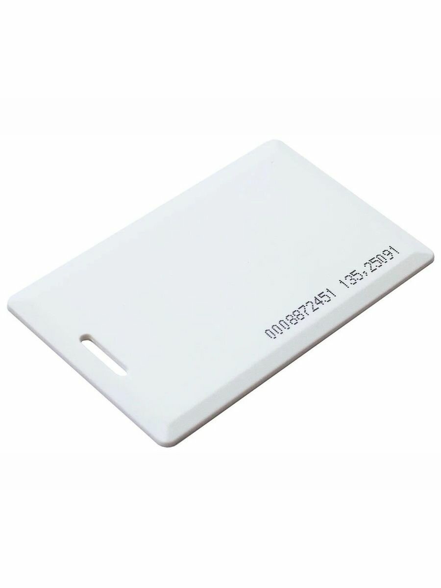 IL-05M num 1K IronLogic RFID Карта Mifare Clamshell, с прорезью, с номером (50 шт.)