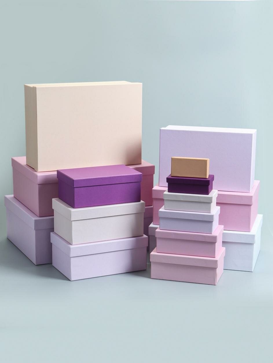 Набор коробок 15 в 1 "Чудеса" 47,5 х 36 х 17,5- 13 х 8 х 4,5 см