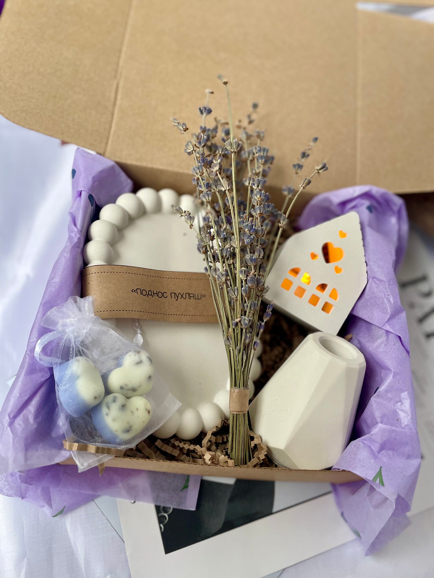 Подарочный набор для мамы, подруги на 8 марта или день рождения. Декоративный набор для интерьера.