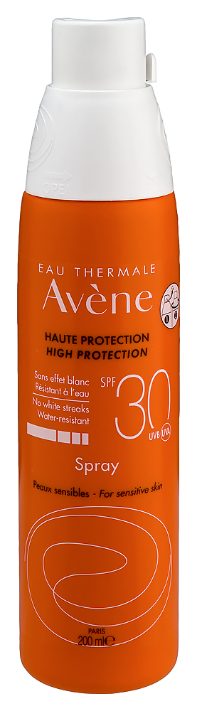 Avene солнцезащитный спрей spf30 200 мл