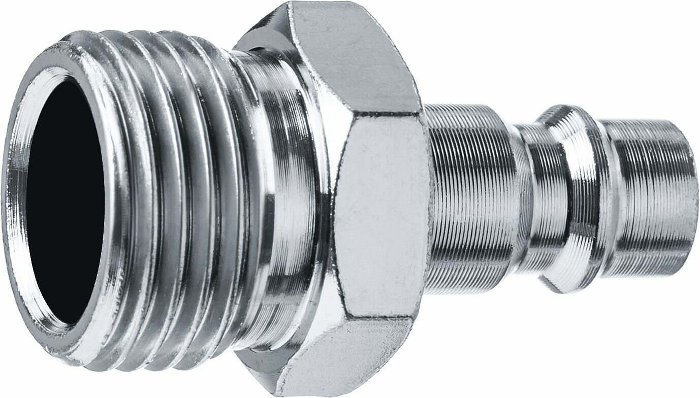 Рапид штуцер ЗУБР 1/2" M, переходник, профессиональный 64915-1/2