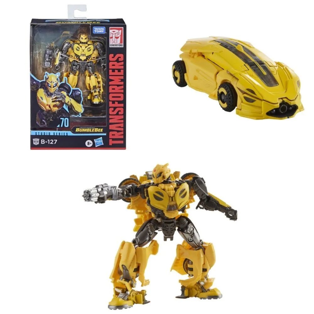 Трансформеры Hasbro Игрушка Studio Series SS70 Deluxe Transformers: Bumblebee B-127 4.5-inch (11.5cm) F0784