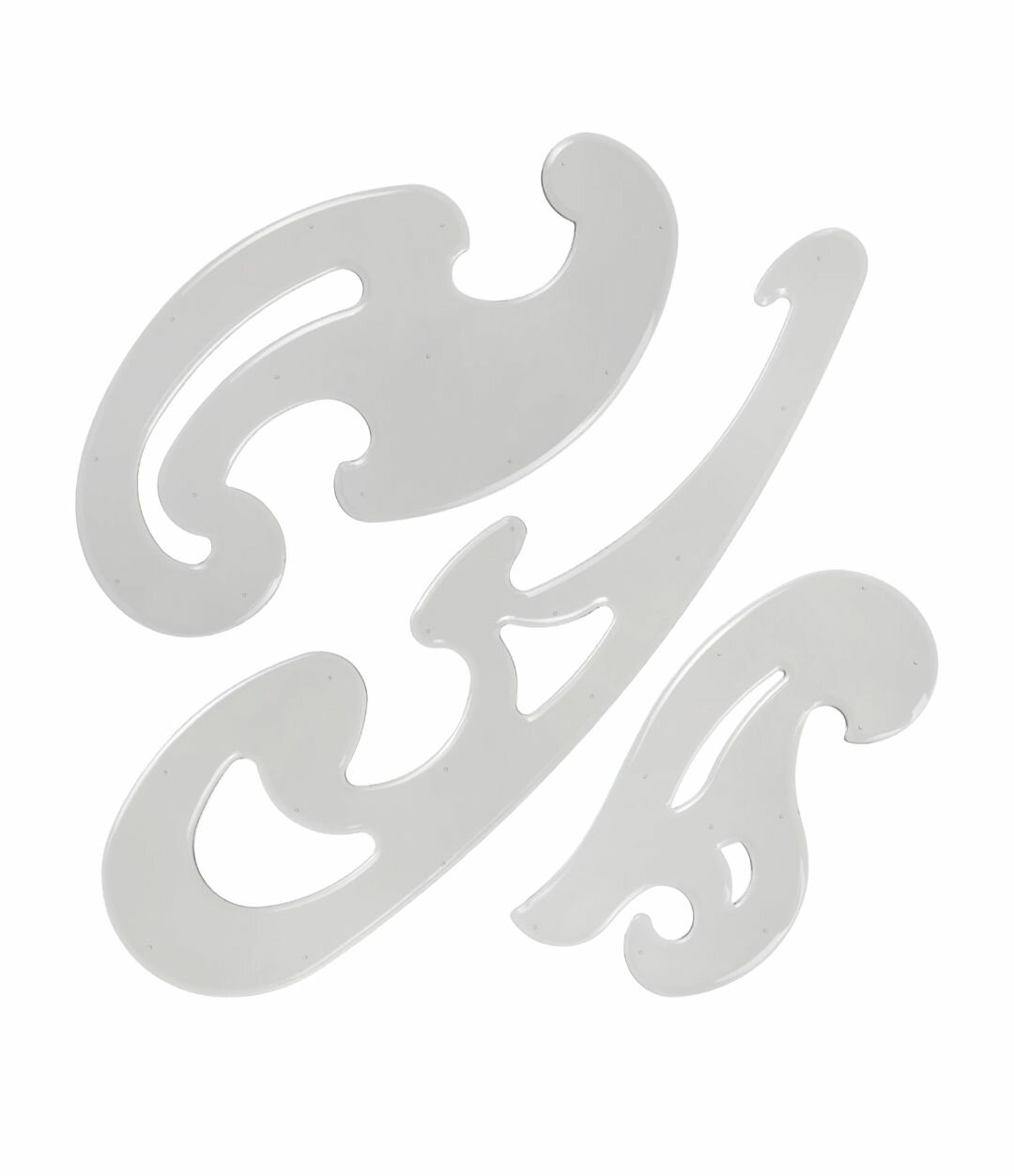 Лекало, набор 3 шт 25см,17см,12см.