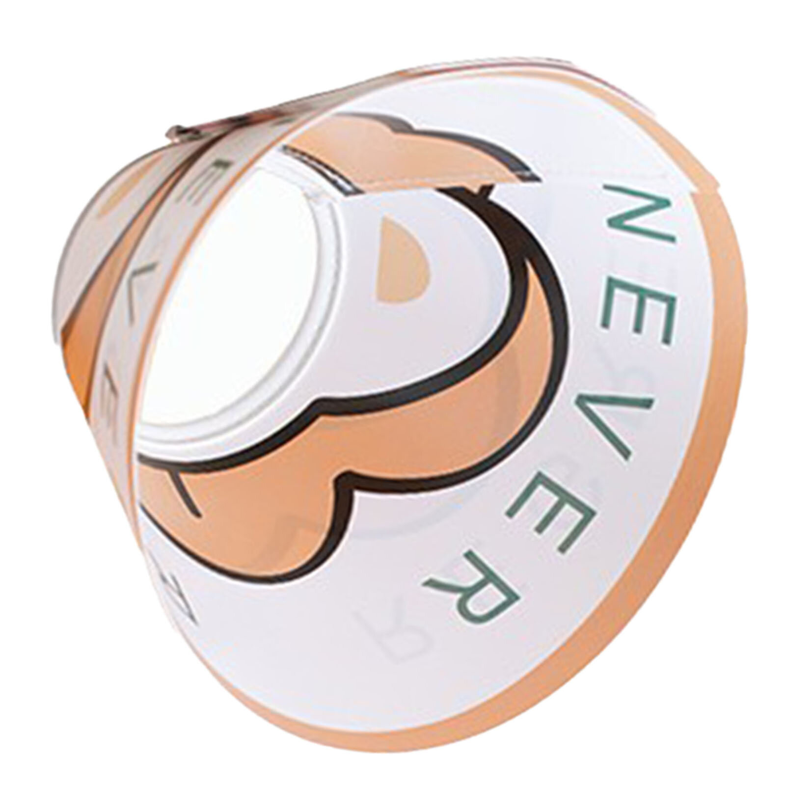 Защитный пластиковый воротник для домашних животных после операции, универсальный для кошек и собак, белый, размер M (рекомендуемый вес 3,5-6,5 кг)