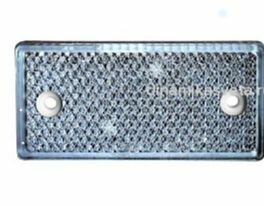 Фонарь габаритный красный 24V (с кольцом) светодиодный (201-01-1) техавтосвет