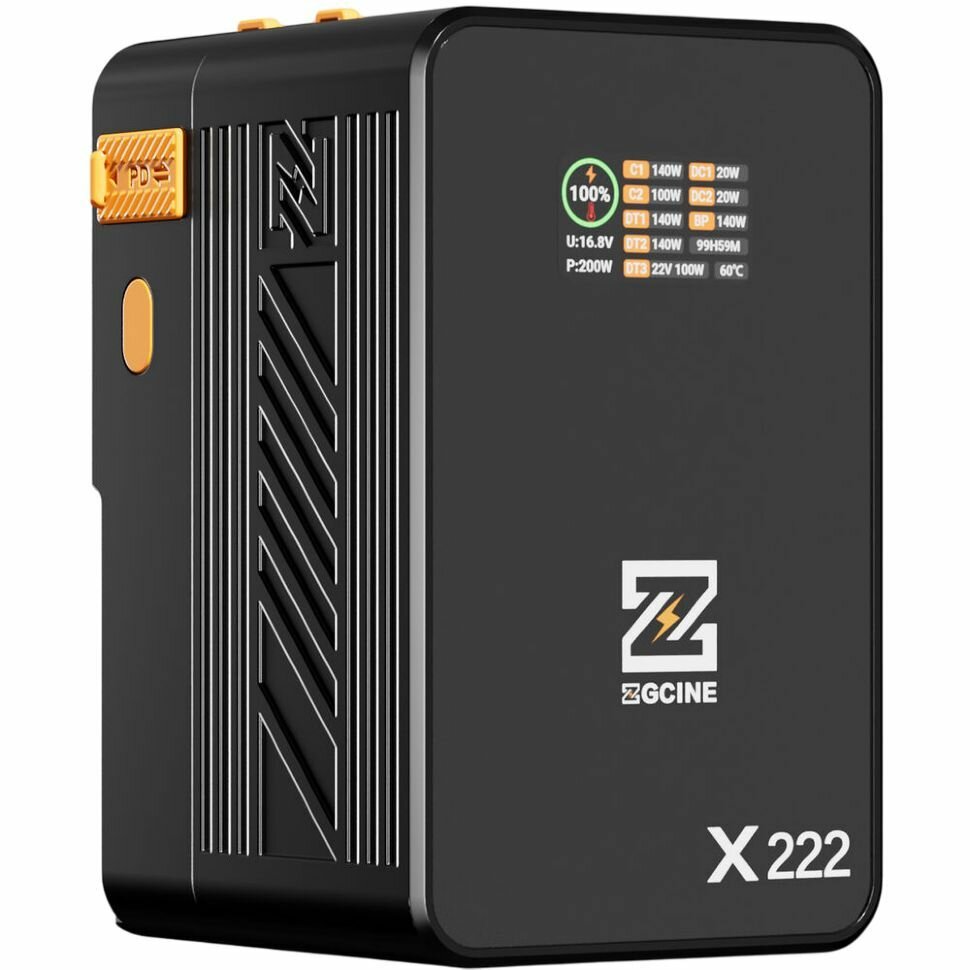Аккумулятор ZGCine ZG-X222 V-mount Оранжевый