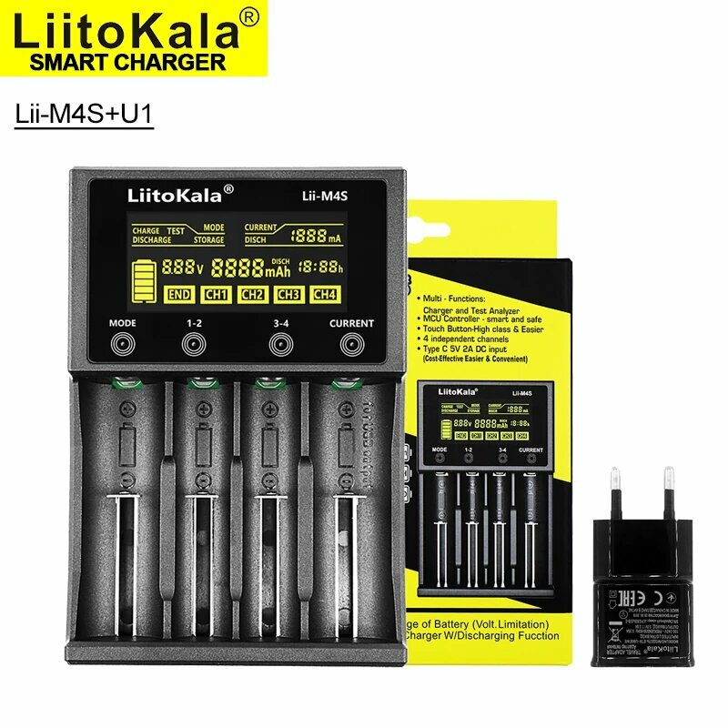 Liitokala Lii-M4S(U1) Зарядное устройство