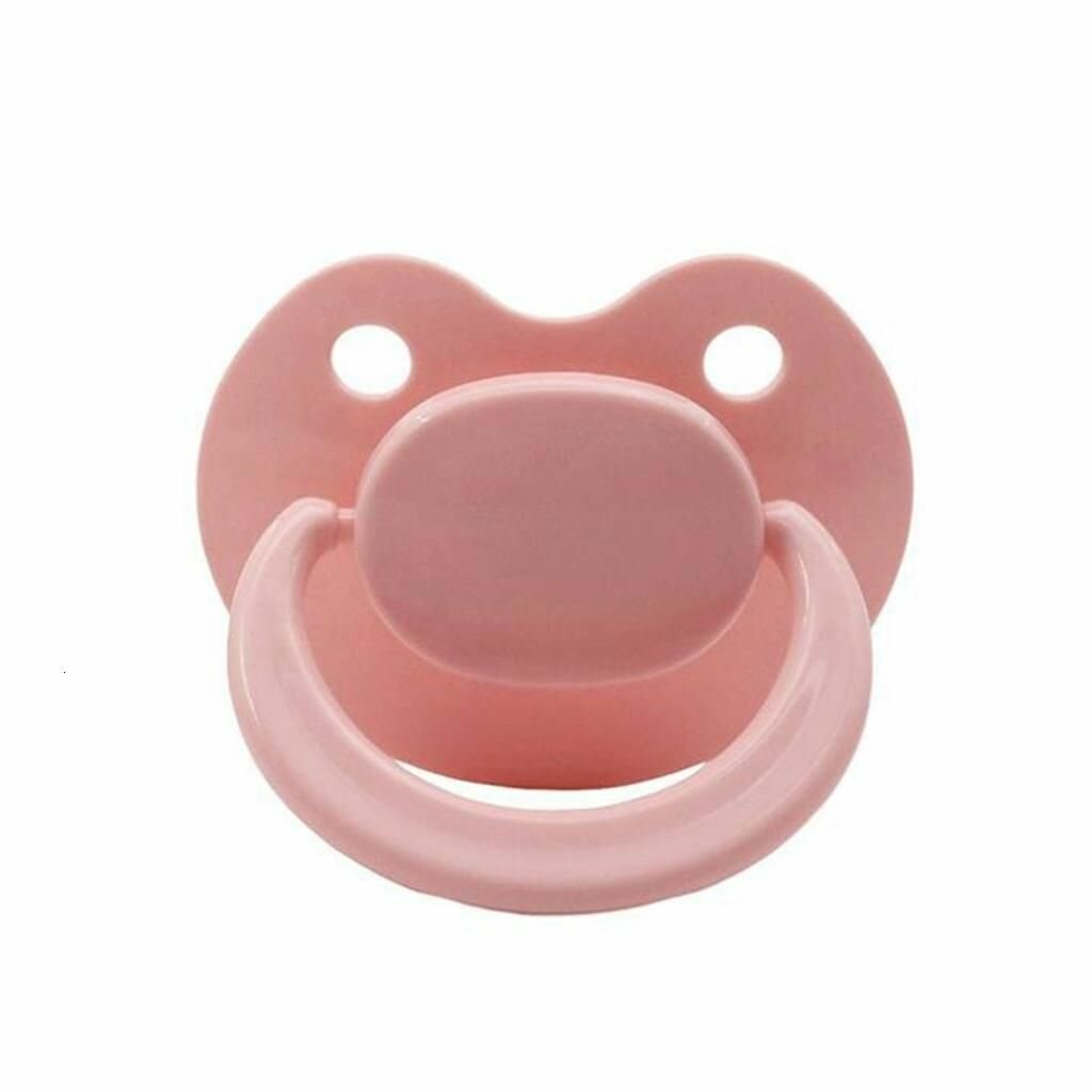 Взрослая соска-пустышка из силикона, Розовый