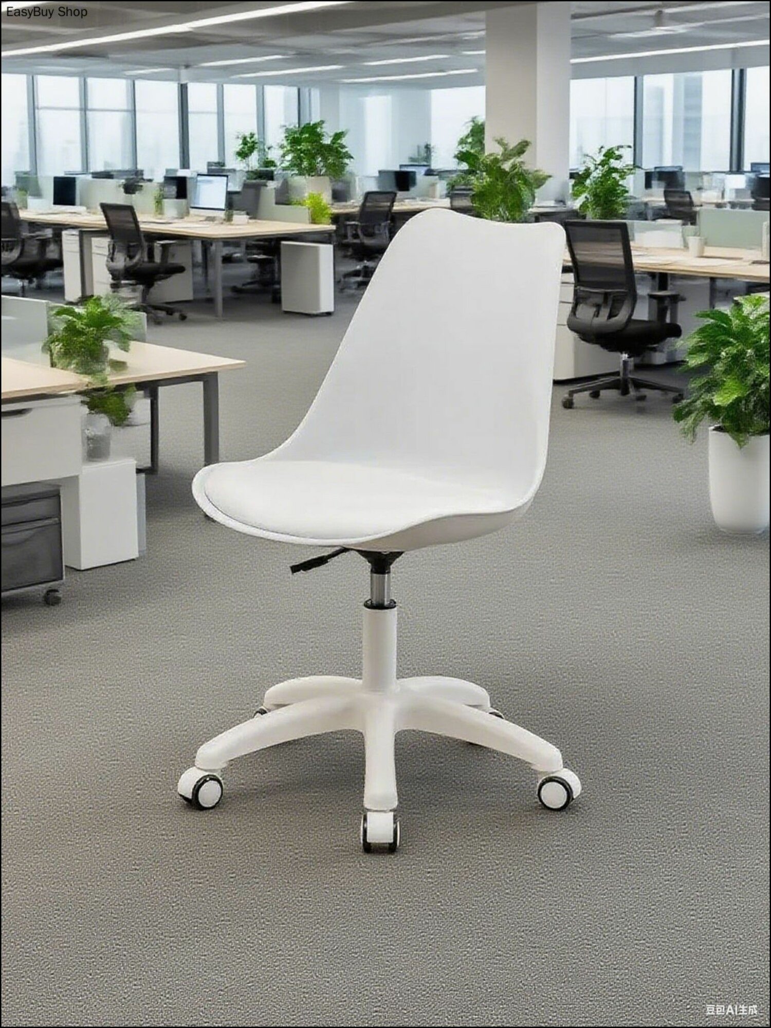 Эксклюзивное компьютерное кресло с колесной базой для офиса