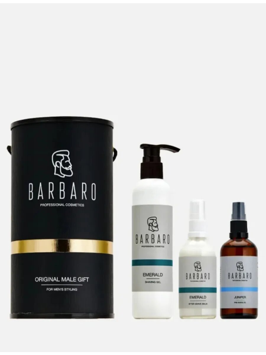 Подарочный набор BARBARO shave kit v.2, Адвент