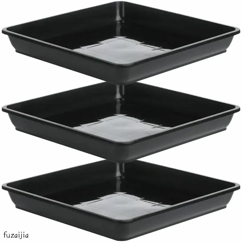 Квадратный поддон 30 30 см, 3 шт