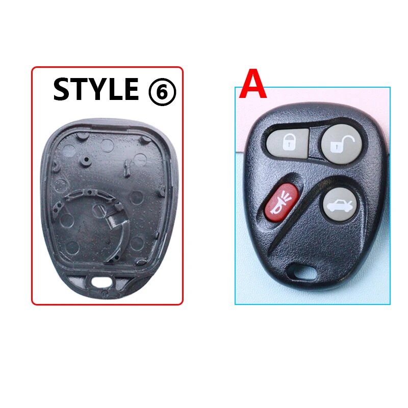 Чехол для ключа Chevrolet Buick Cadillac GMC STYLE 6, цвет A