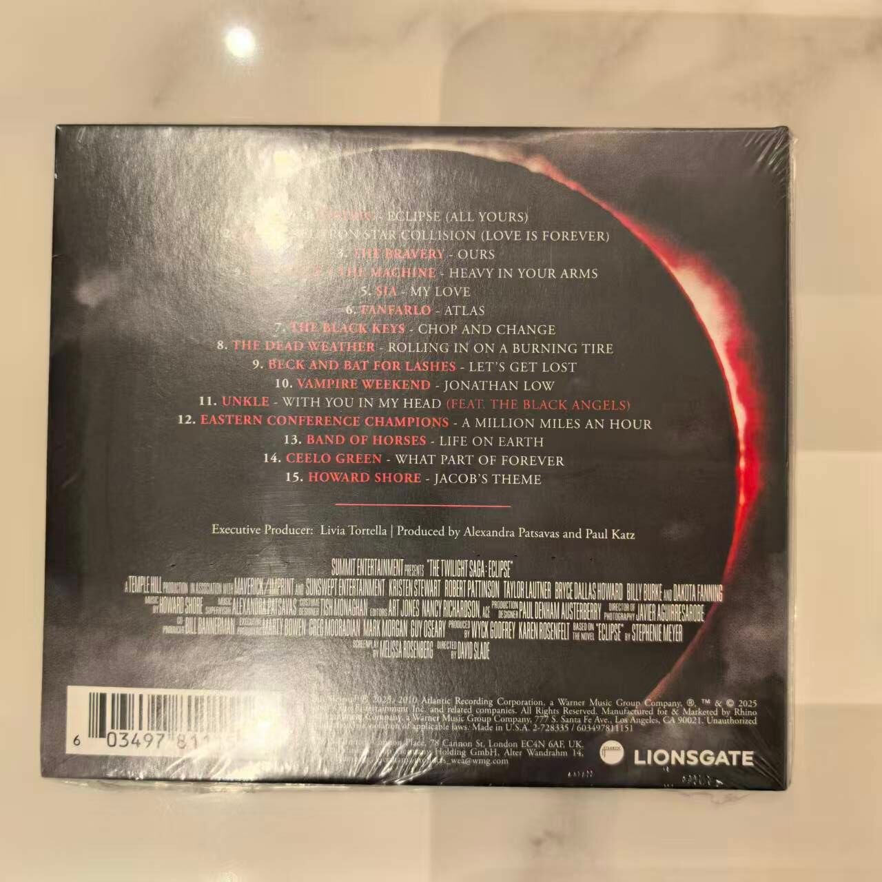 Музыка CD The Twilight Saga: Eclipse — фото 1