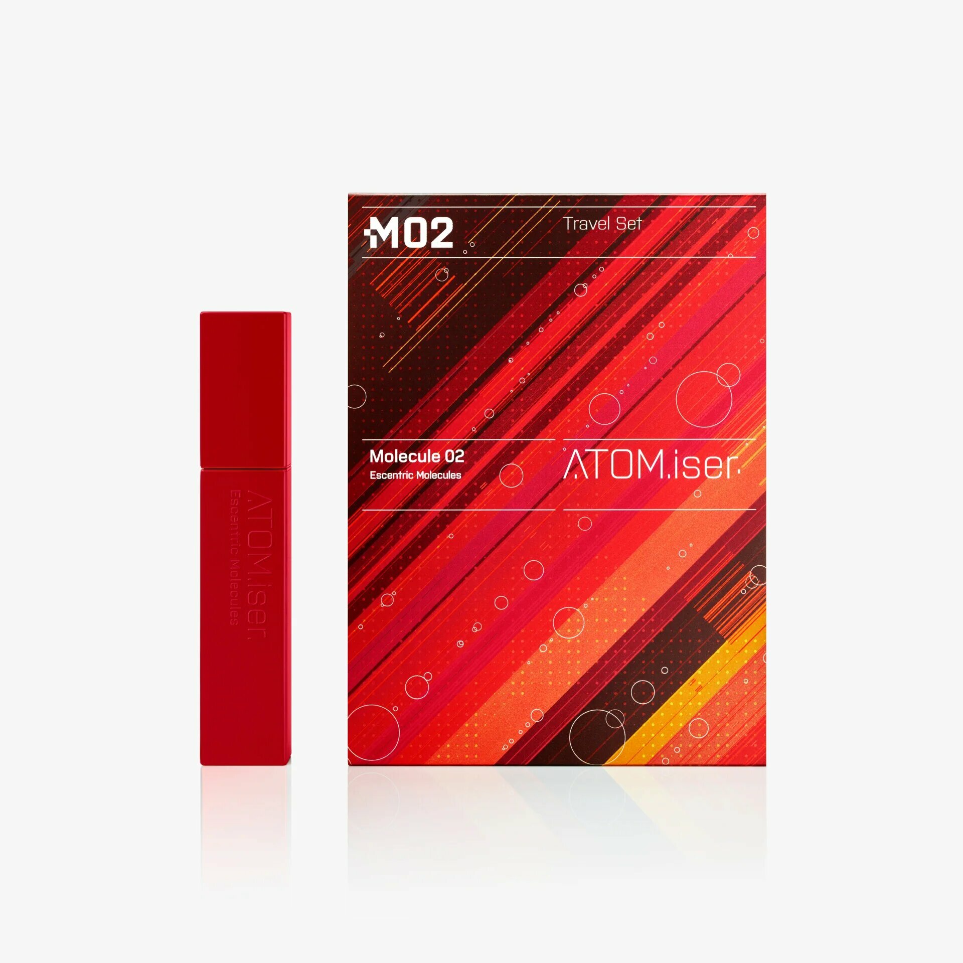 Дорожный набор туалетной воды Escentric Molecules - Molecule 02 ATOM iser 3x8.5 мл