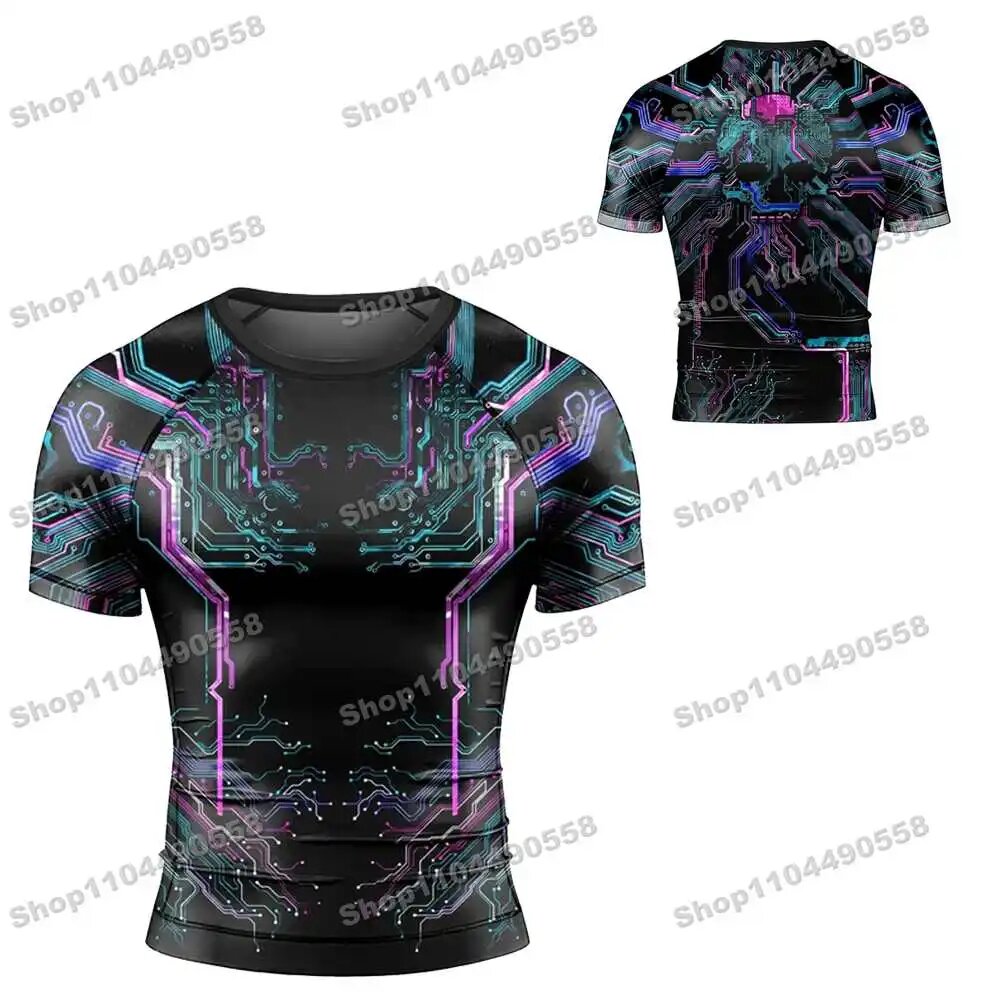 Rash Guard 11th Kinds Полиэстер Мужские