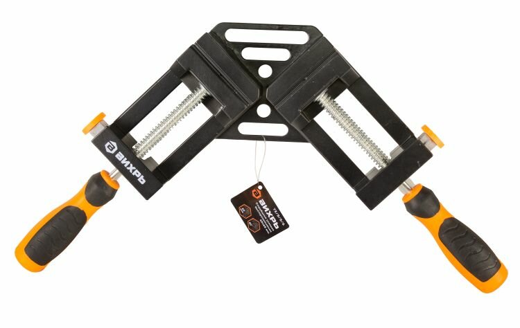 Струбцина угловая, быстрозажимная Вихрь 65х65 мм