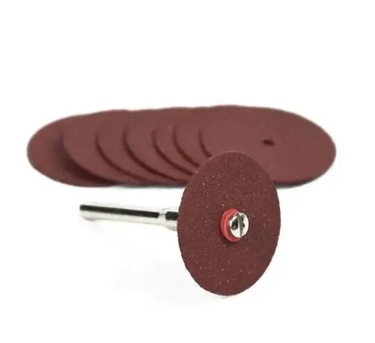 36 шт, 24 мм, абразивные отрезные диски, усиленные аксессуары Dremel, отрезные шлифовальные круги, вращающиеся лезвия, инструмент для отрезки дисков