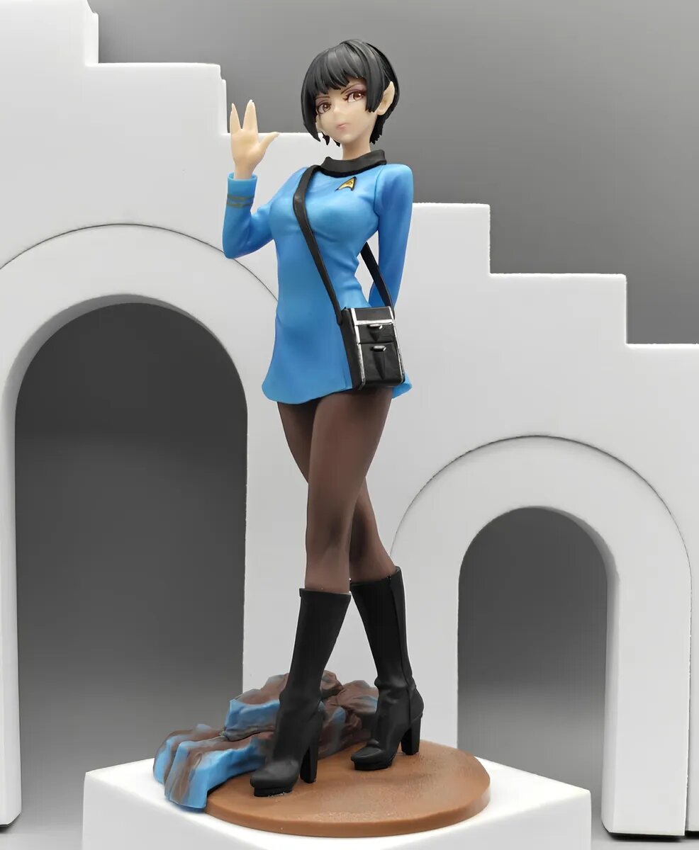 Фигурка Стар Трек Звездный путь Вулканца научный офицер / Star Trek Vulcan Scienst Officer (22см, пакет)