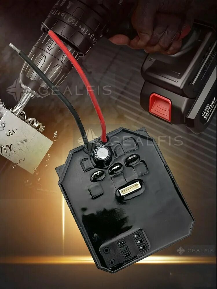 Плата управления бесщеточным двигателем, шуруповерта, гайковерта, 21B, Универсальный