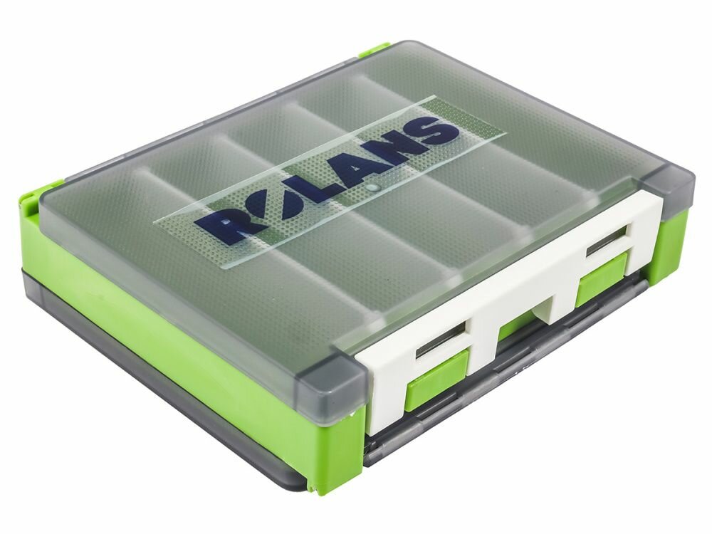 Коробка для рыболовных приманок ROLANS XD-67S, размер 15x12,5x3,9 см