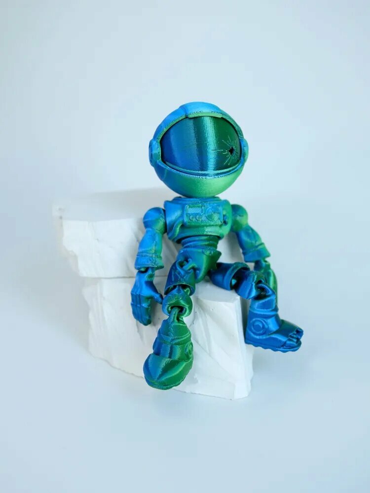 3д игрушка подвижная Космонавт Скелетон,35