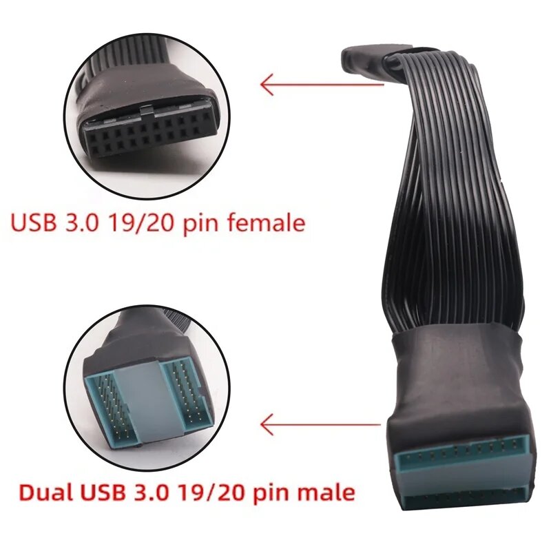 USB 3.0 разветвитель 19/20 пин