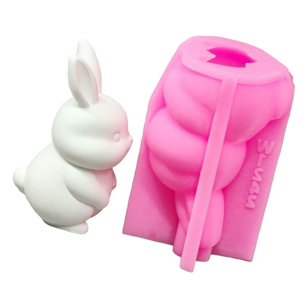 Силиконовые формы в виде зайца